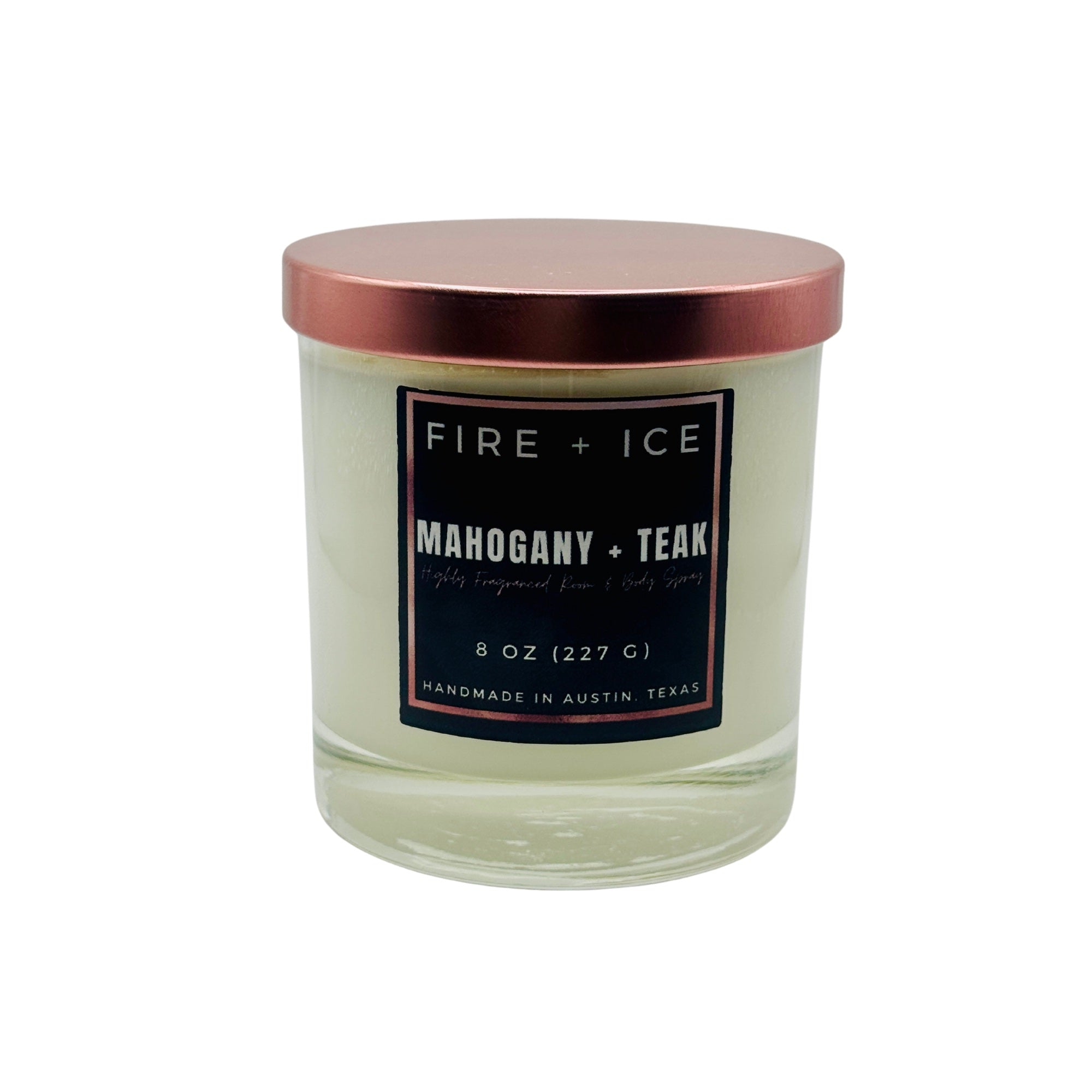 Mahogany + Teak – Fire + Ice Candle Co.